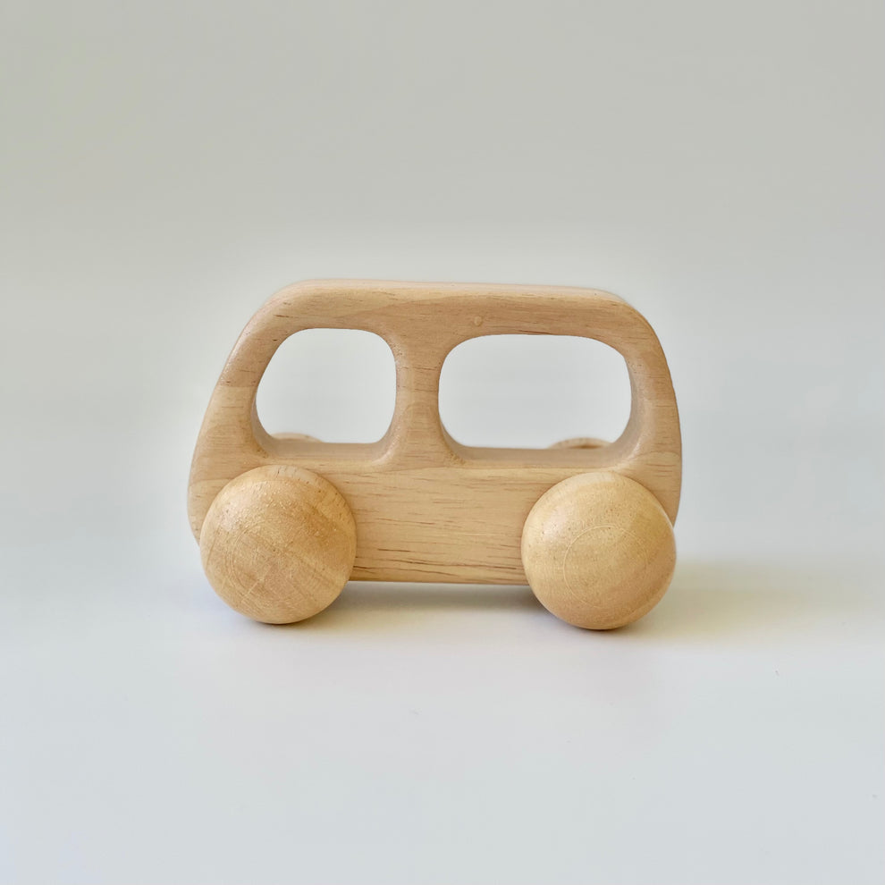 Wooden Toy Bus – The Tiny Rabbit Co.